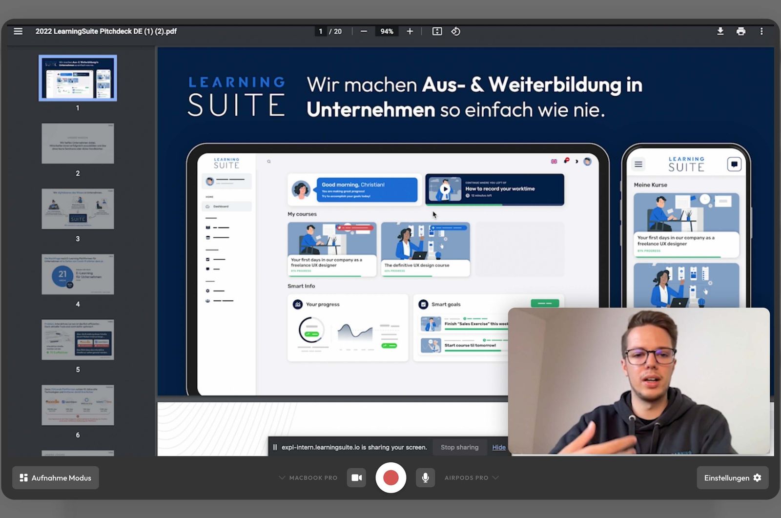 LearningSuite | Für Coaches, Berater, Experten